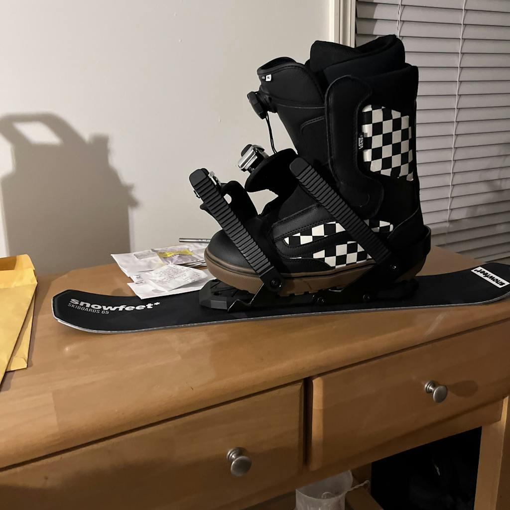 Skiboards by Snowfeet* - 65 cm |Skiblades, Snowblades, Short Mini Skis