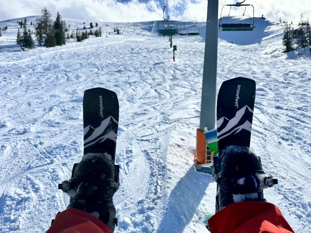 Skiboards by Snowfeet* - 65 cm |Skiblades, Snowblades, Short Mini Skis