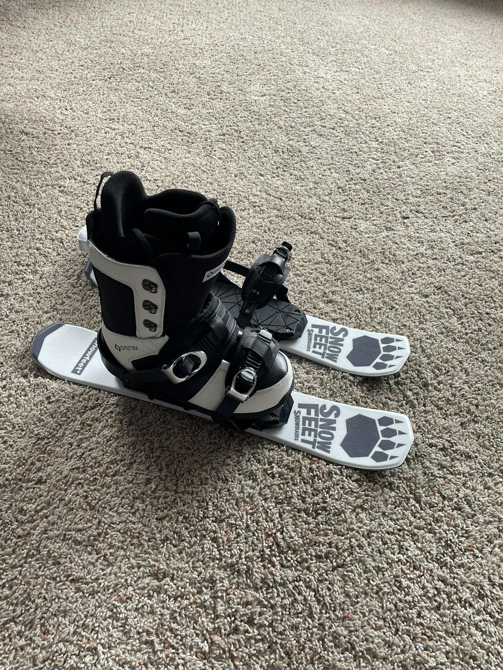 Skiboards by Snowfeet* - 65 cm |Skiblades, Snowblades, Short Mini Skis – snowfeet*