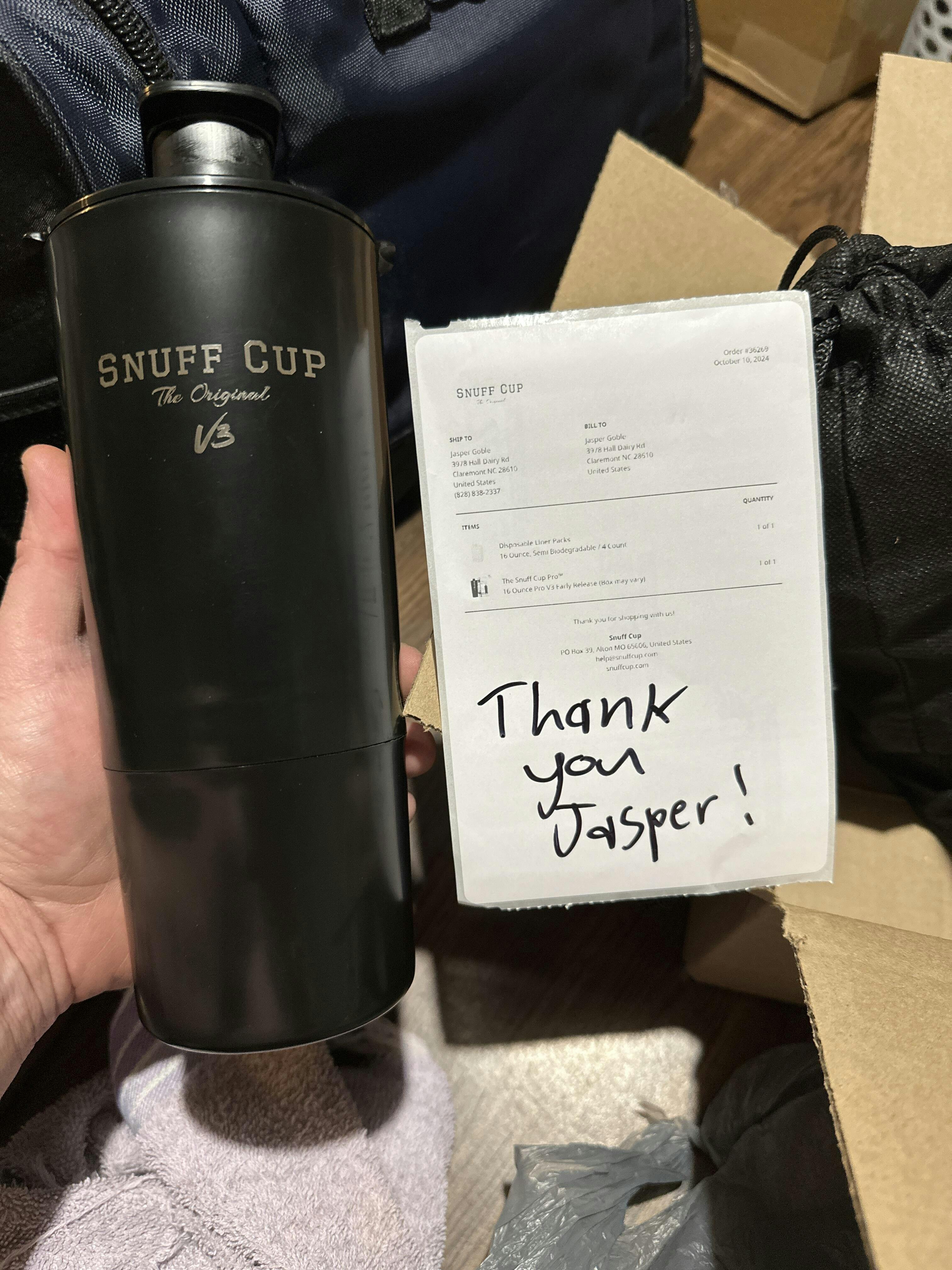 The Snuff Cup Pro™