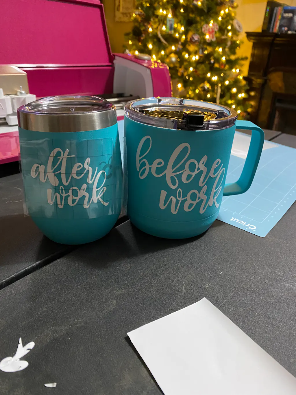 Before Work After Work SVG | Coffee Mug SVG | Wine Glass SVG - So Fontsy