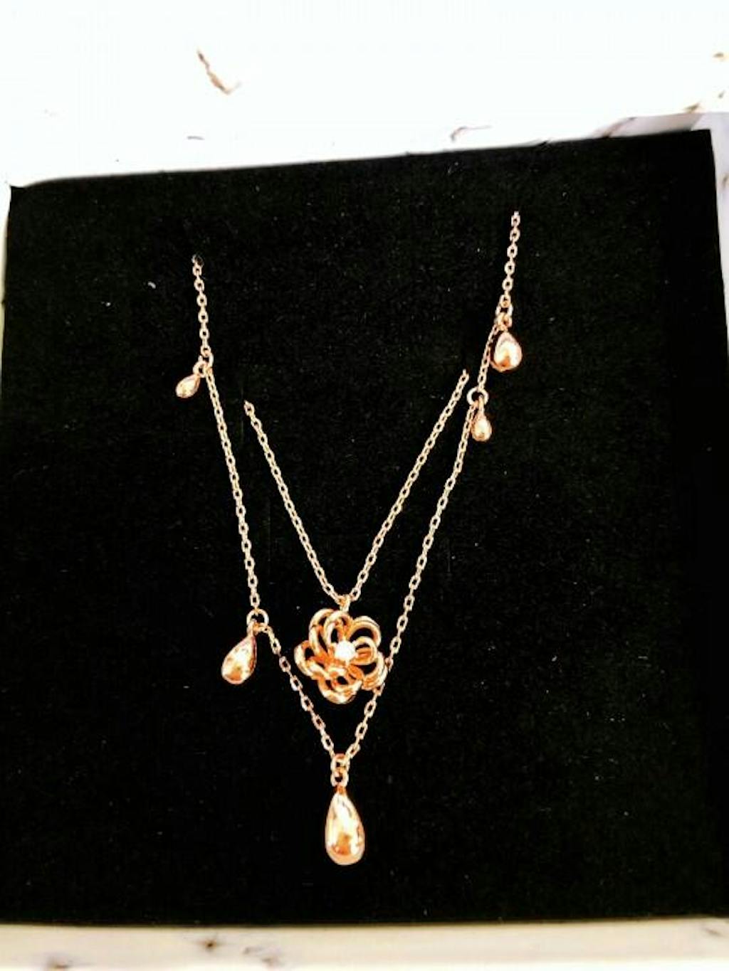 Her Private Life Park Min Young Inspired Teardrops Necklace Free ...