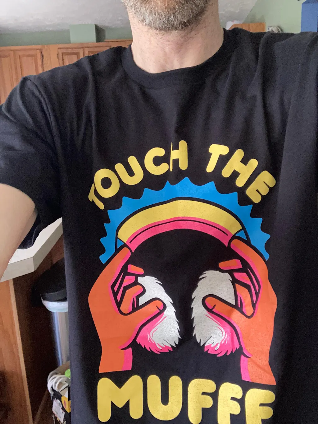 “Touch The Muff” T-Shirt by John Shrek McPhee – SOB Tactical
