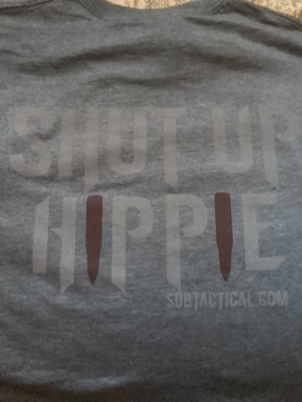 Make a Statement with the "Shut Up Hippie" Shirt! – SOB Tactical