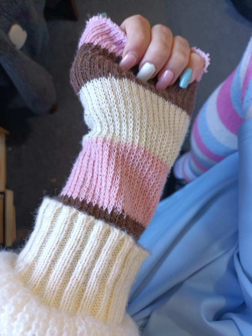 Neapolitan Stripes Warmers – Sock Dreams