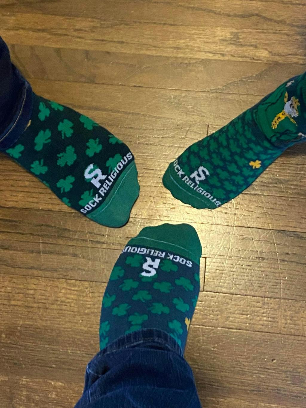 St. Patrick Adult Socks | Catholic Socks & Gifts