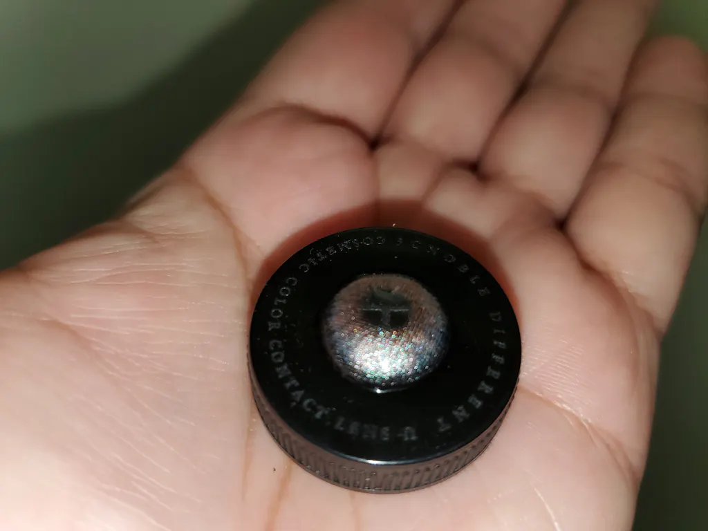 MICA Sparkle Champagne Natural contact lens exclusive at Softlens ...
