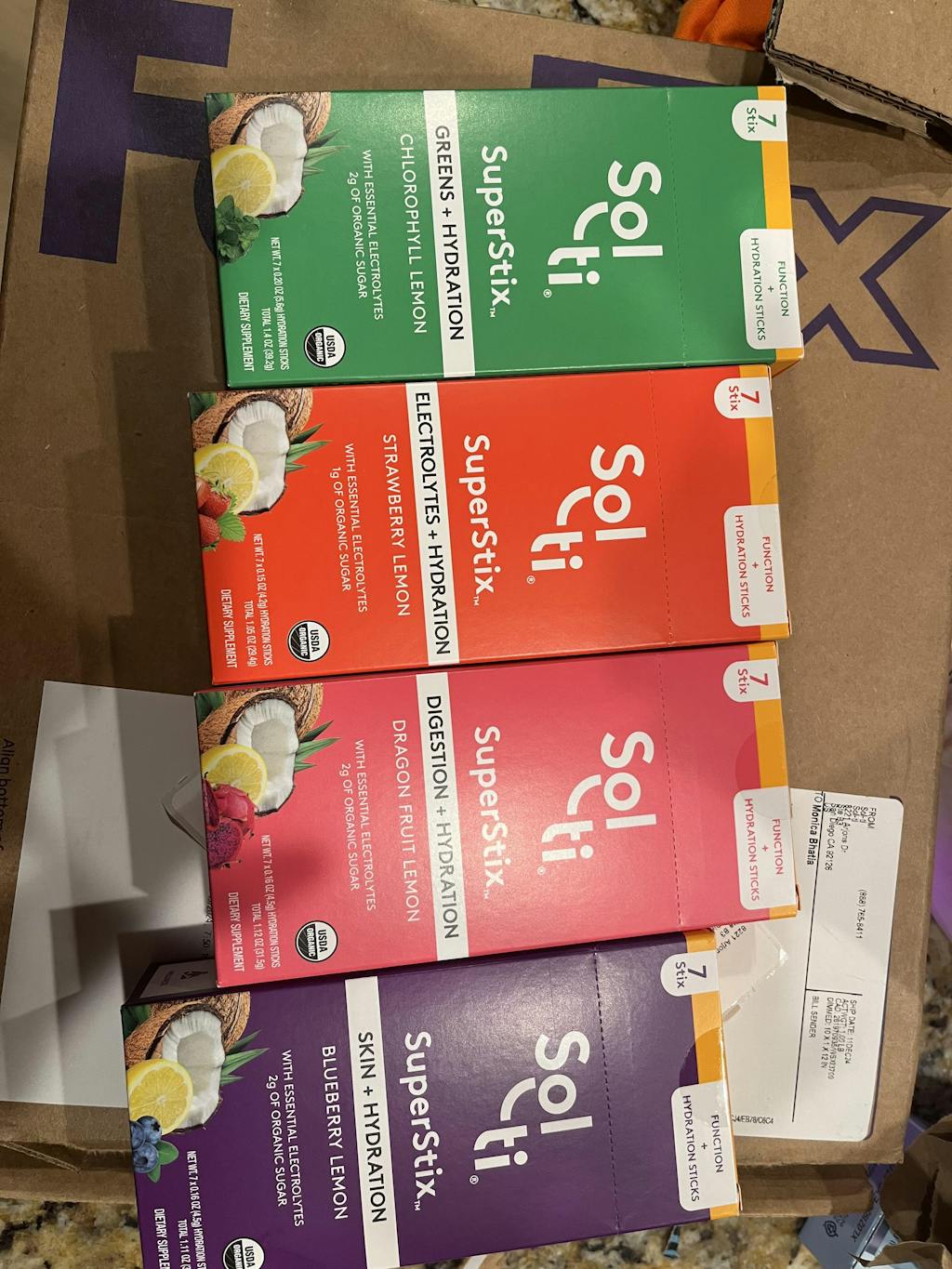 SuperStix® Hydration Electrolyte Sticks Packs | IV Hydration Powder ...