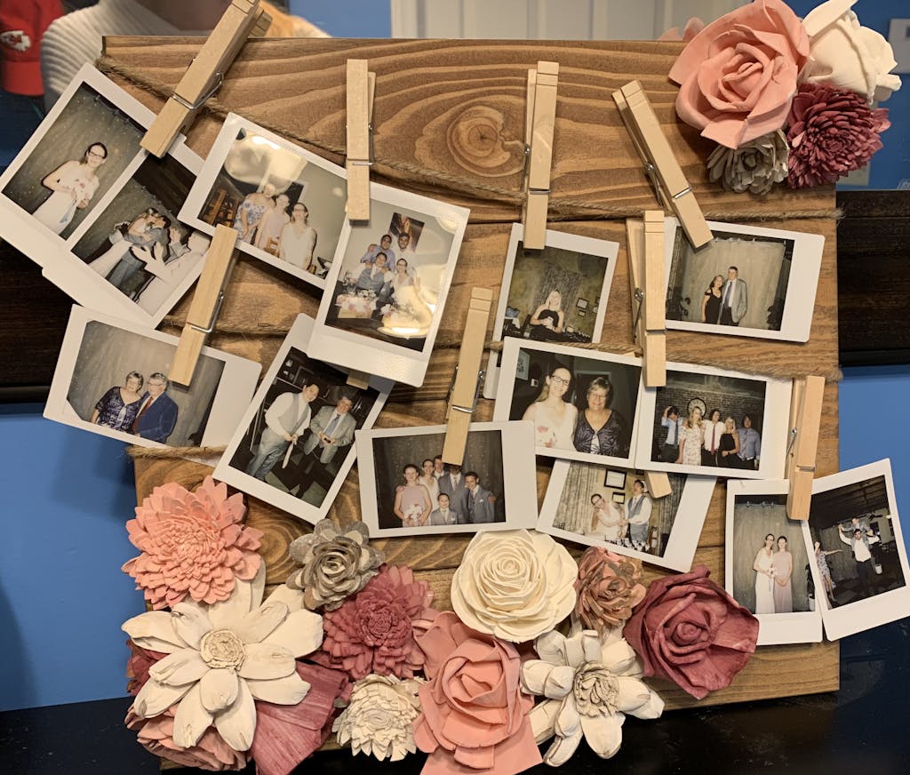 Memory Board Craft Kit – Sola Wood Flowers