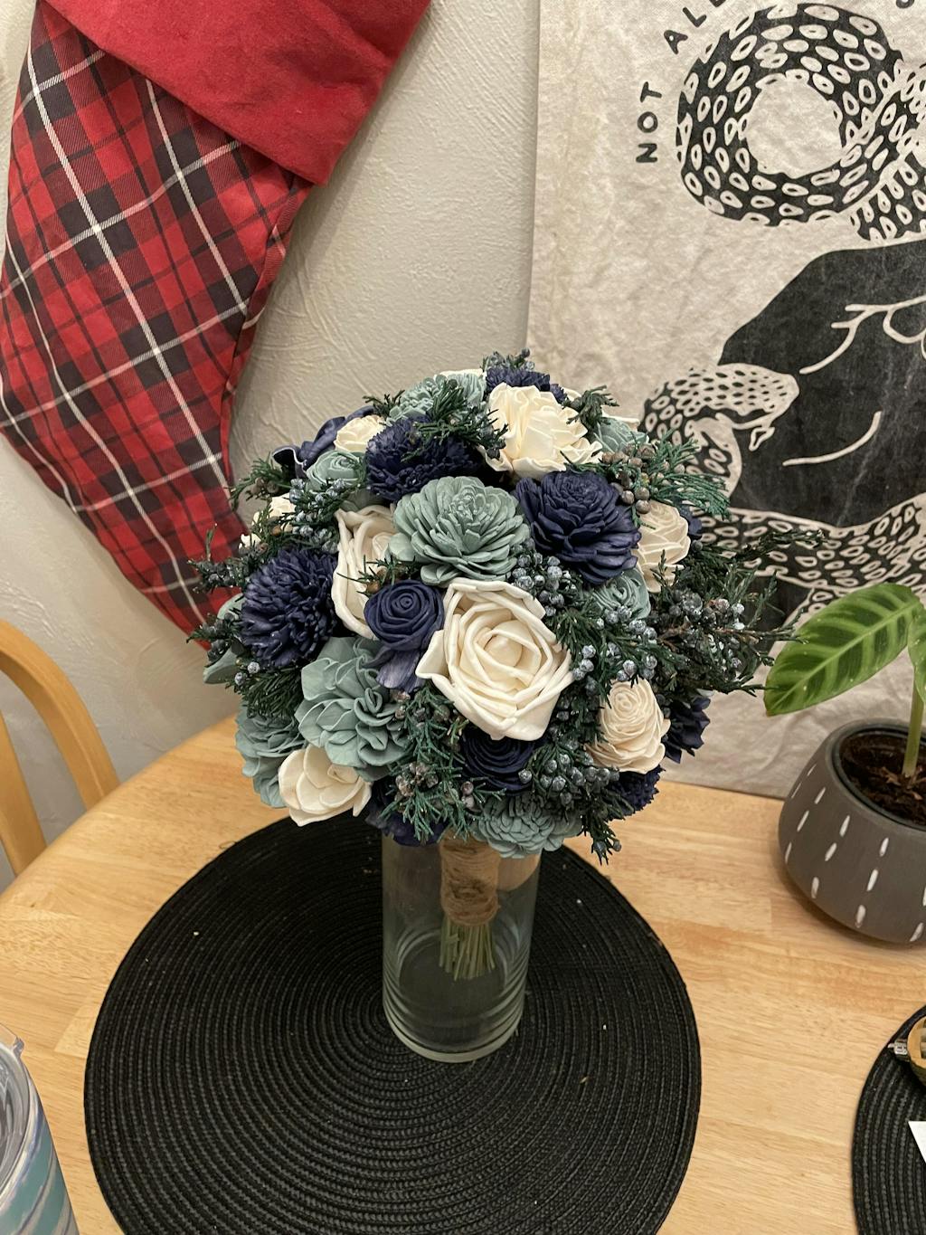 Juniper Bridal Bouquet – Sola Wood Flowers