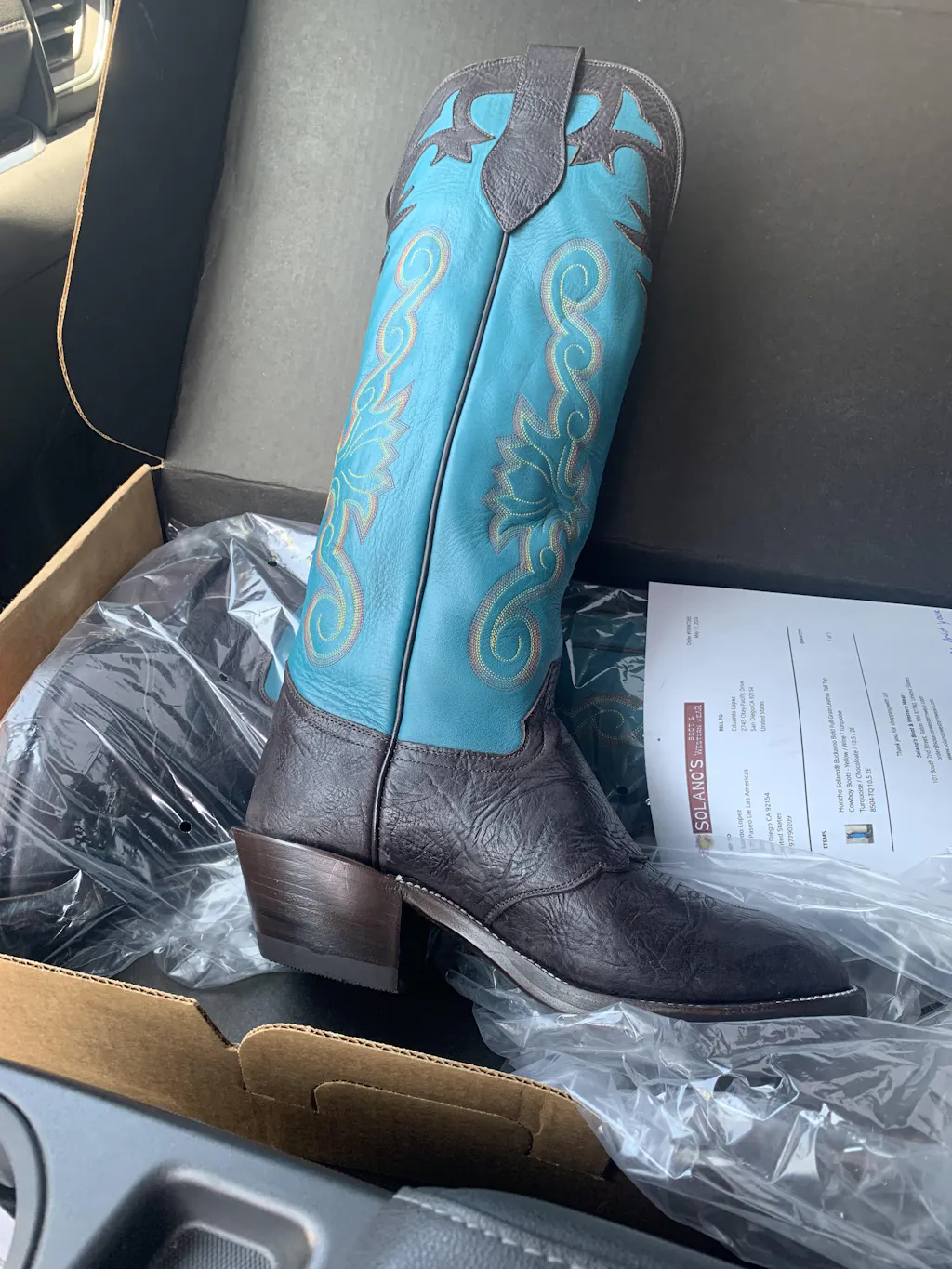 Honcho Solano® Buckaroo Bold Full Grain Leather Tall Top Cowboy Boots ...
