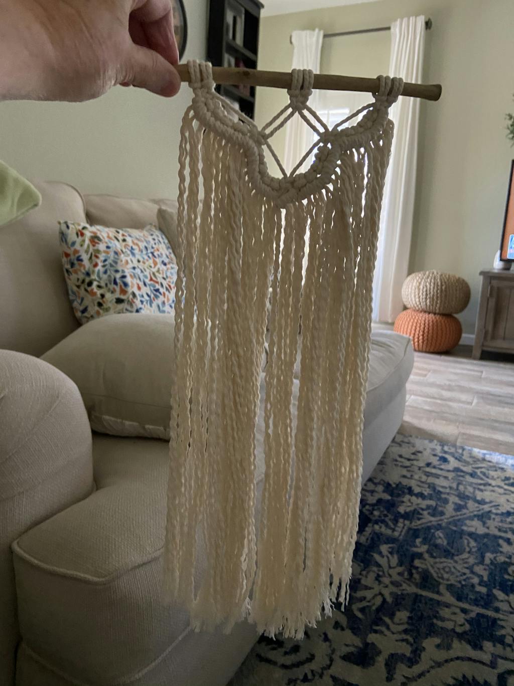 Solid Oak: Macramé Wall Hanging Kit - Fringe