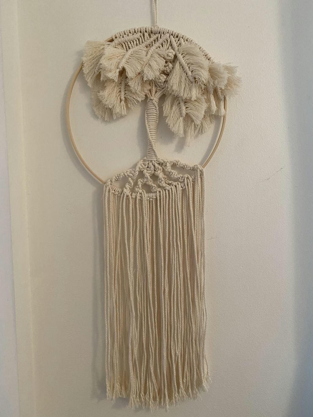 Solid Oak: Macramé™ Wall Hanging Kit - Palm Tree