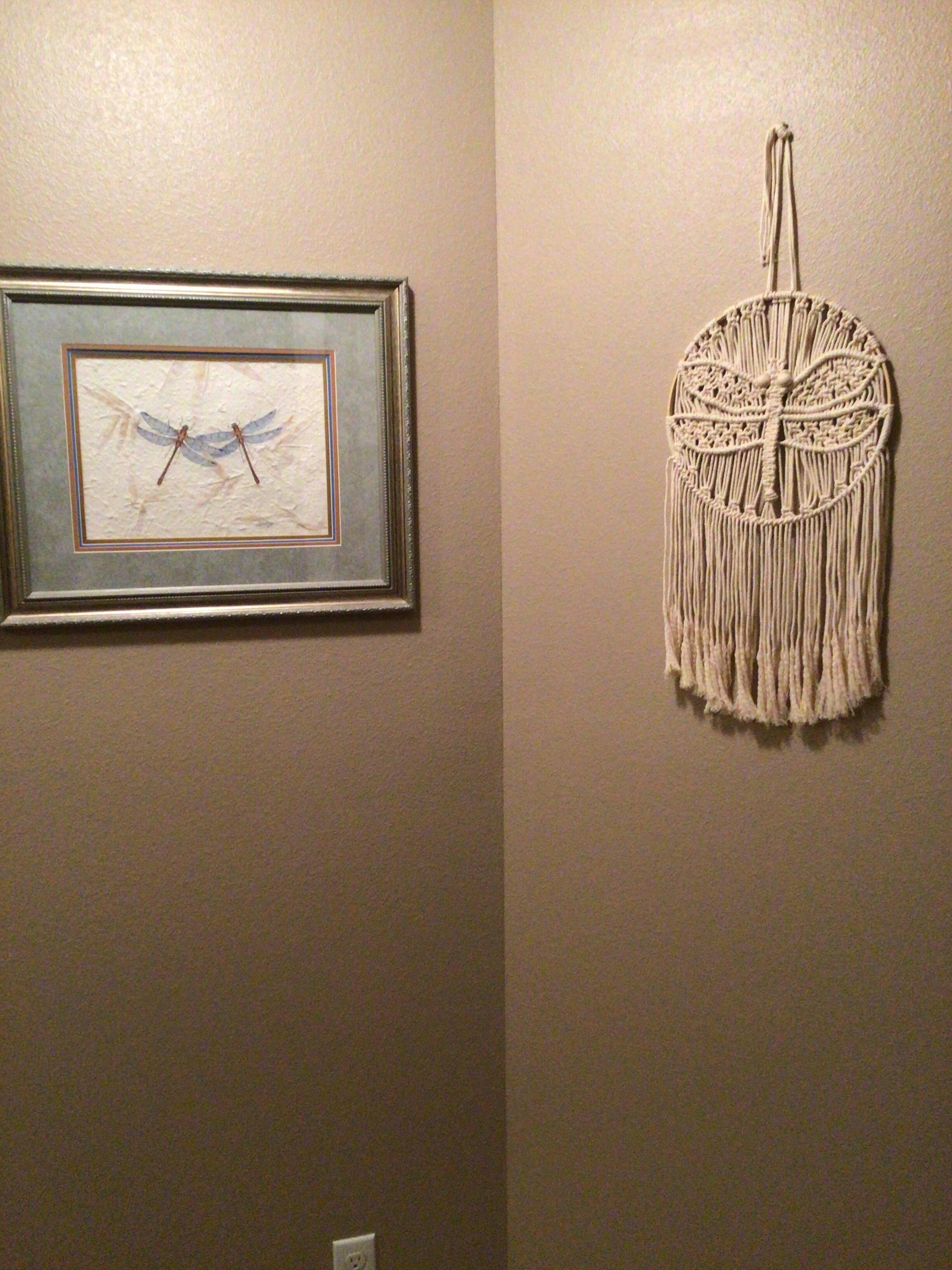 Solid Oak: Macram√© Wall Hanging Kit - Dragonfly