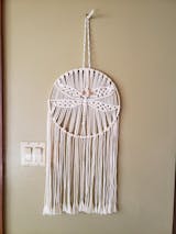 Solid Oak: Macram√© Wall Hanging Kit - Dragonfly