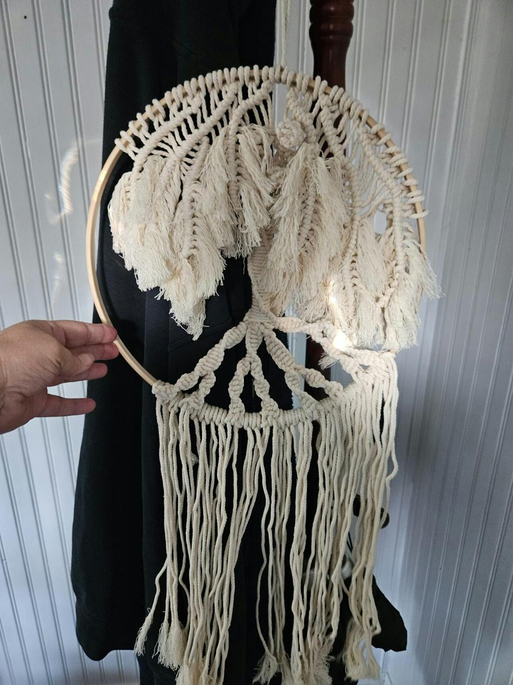 Solid Oak: Macramé™ Wall Hanging Kit - Palm Tree