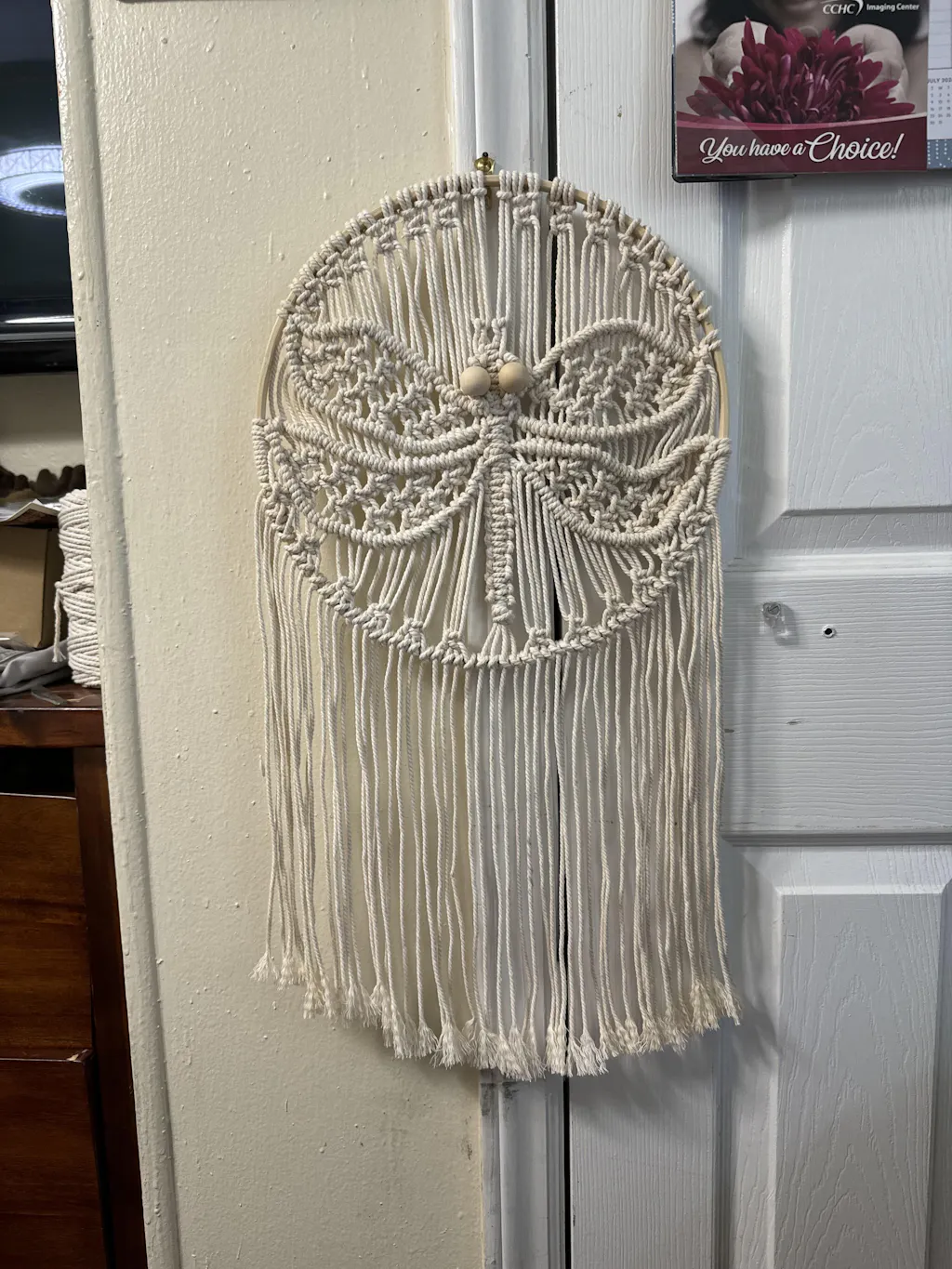 Solid Oak: Macramé™ Wall Hanging Kit - Dragonfly