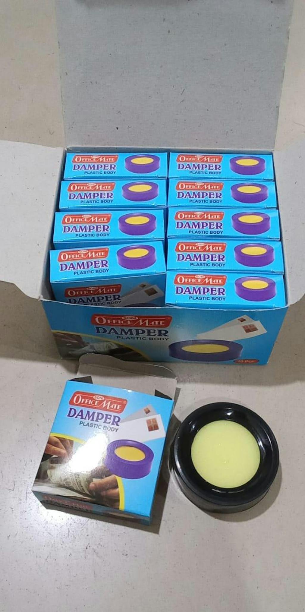 Office Damper Sponge Pads (10pcs) – Quick Moistening – Soni Officemate