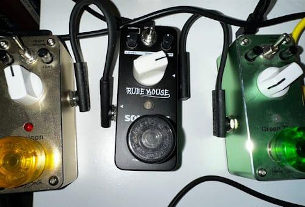 Rude Mouse Underground Distortion Guitar Bass Effects Pedal - SONICAKE