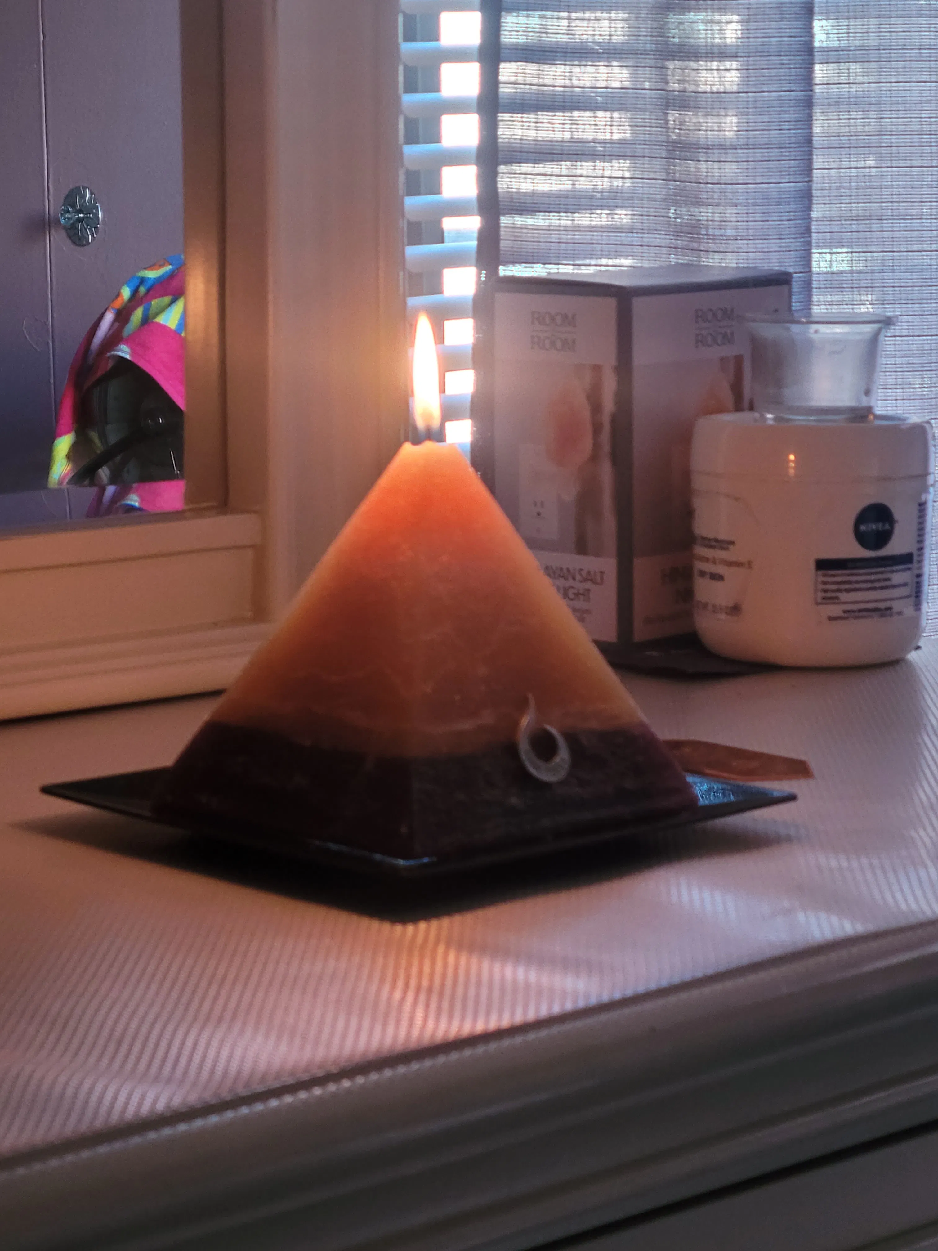 Scorpio Pyramid Candle with Hidden Crystal Gems Inside! – SOUL/\TERRA