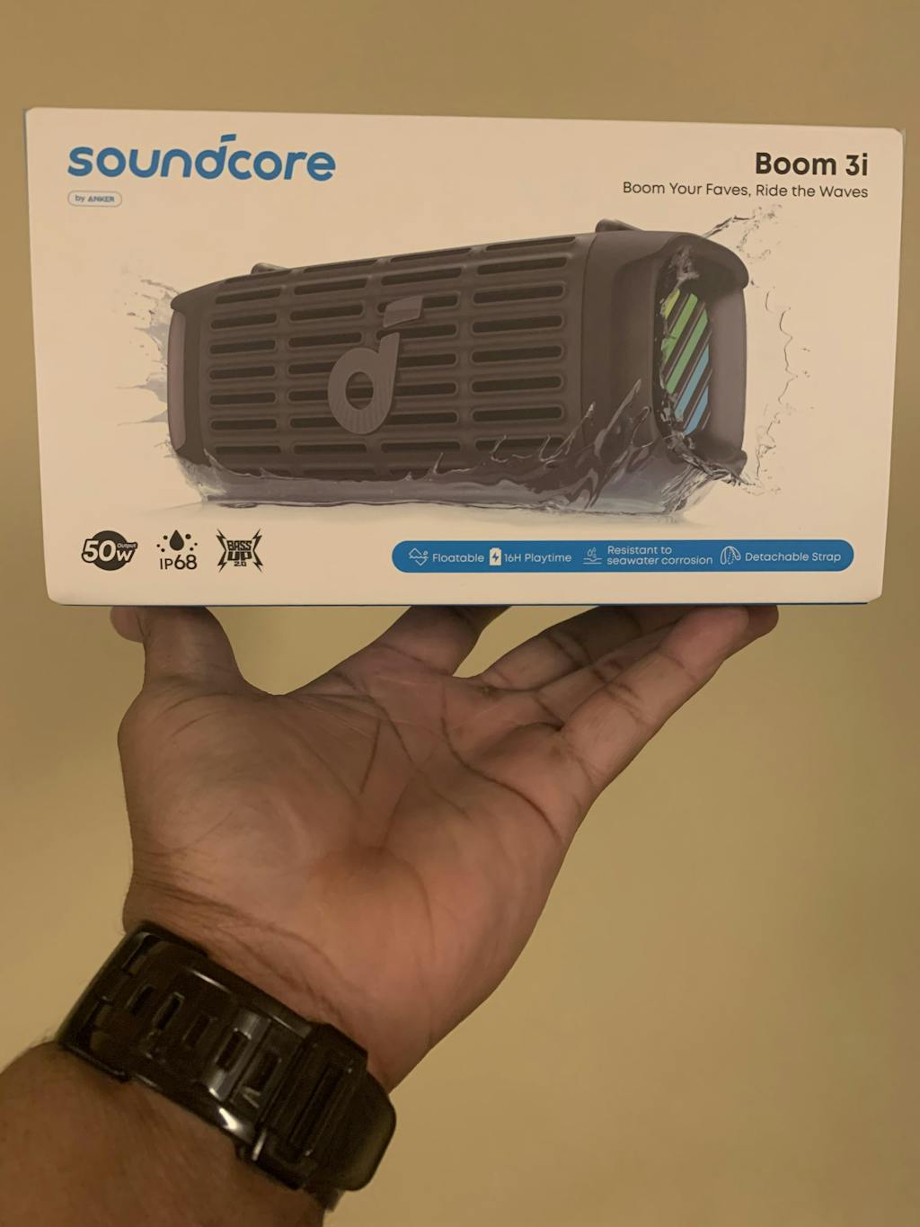 Boom 3i Waterproof Bluetooth Outdoor Speaker - soundcore US