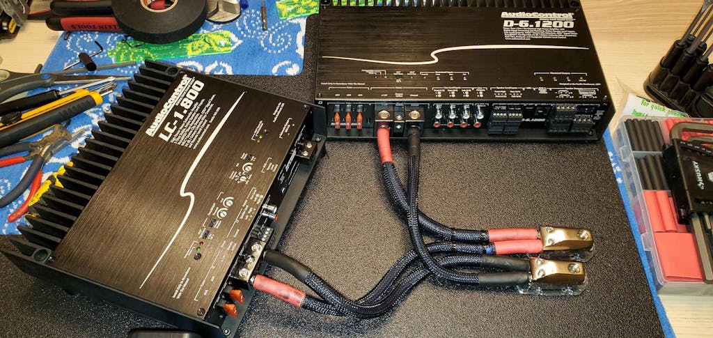 2009–2014 Ford F-Series Truck Custom Made Amplifier Rack/Plate/Board ...