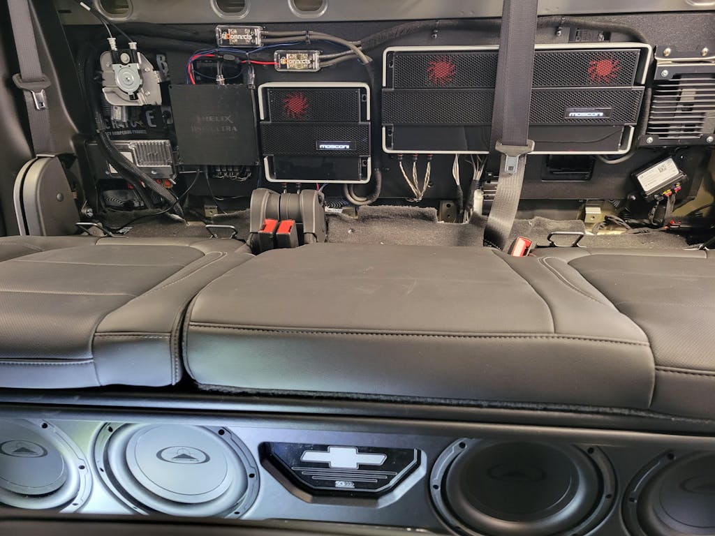 Custom Hand-Crafted Subwoofer Enclosure for the 2019-2024 GMC Sierra a ...