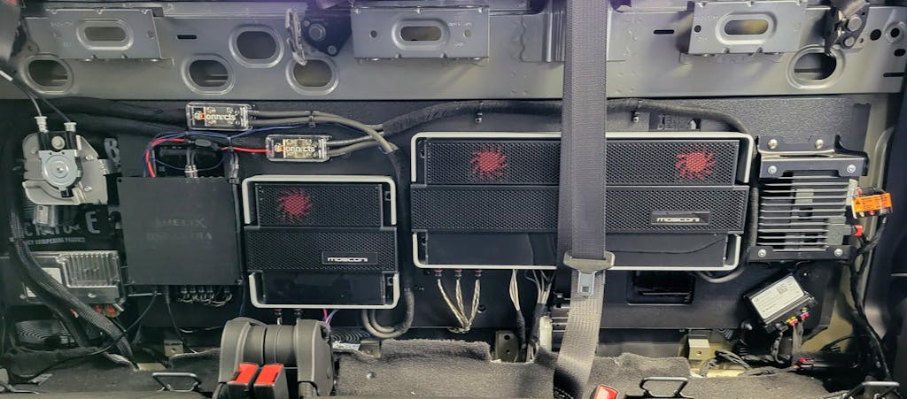 Custom Made Amplifier Rack/Plate/Board - Compatible with 2019-2024 GMC ...