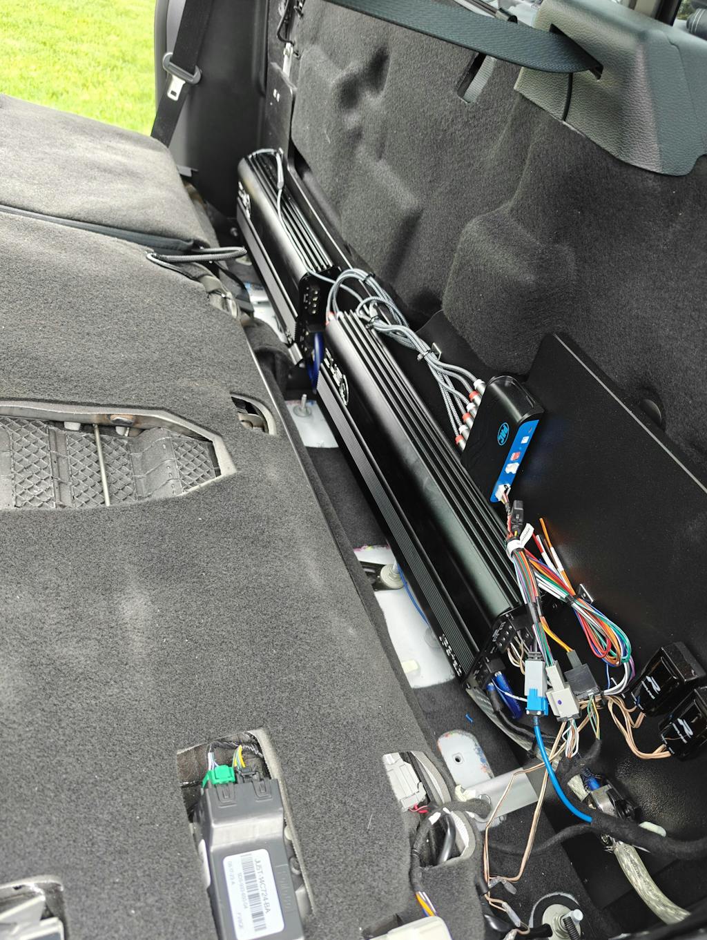 Full-Length Amplifier Rack/Plate/Board - Compatible with 2024+ Ford F ...