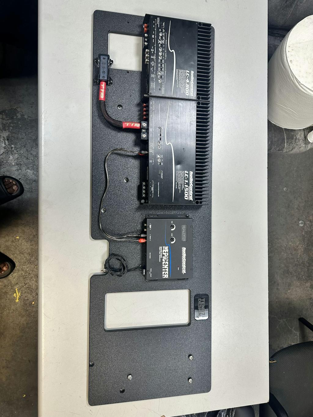 Custom Made Amplifier Rack/Plate/Board - Compatible with 2019-2025 GMC ...