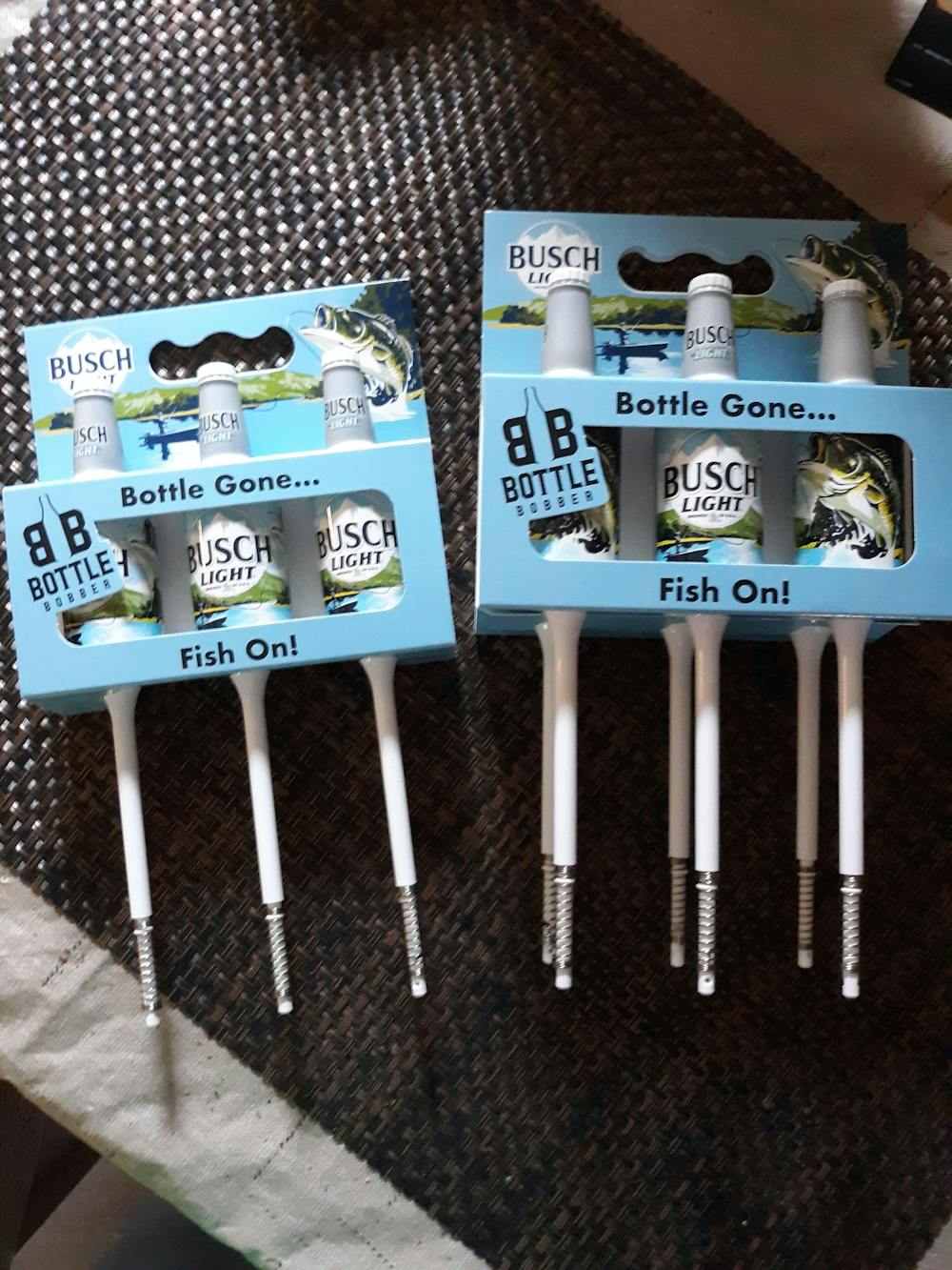 Busch Light Bobbers for Fishing 3 Pack- Authentic Fish Bobbers