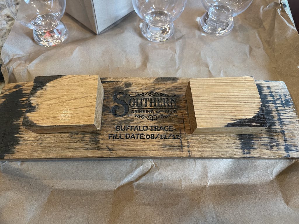 Whiskey Flight Board - Hand Made from Reclaimed Whiskey Barrels ...