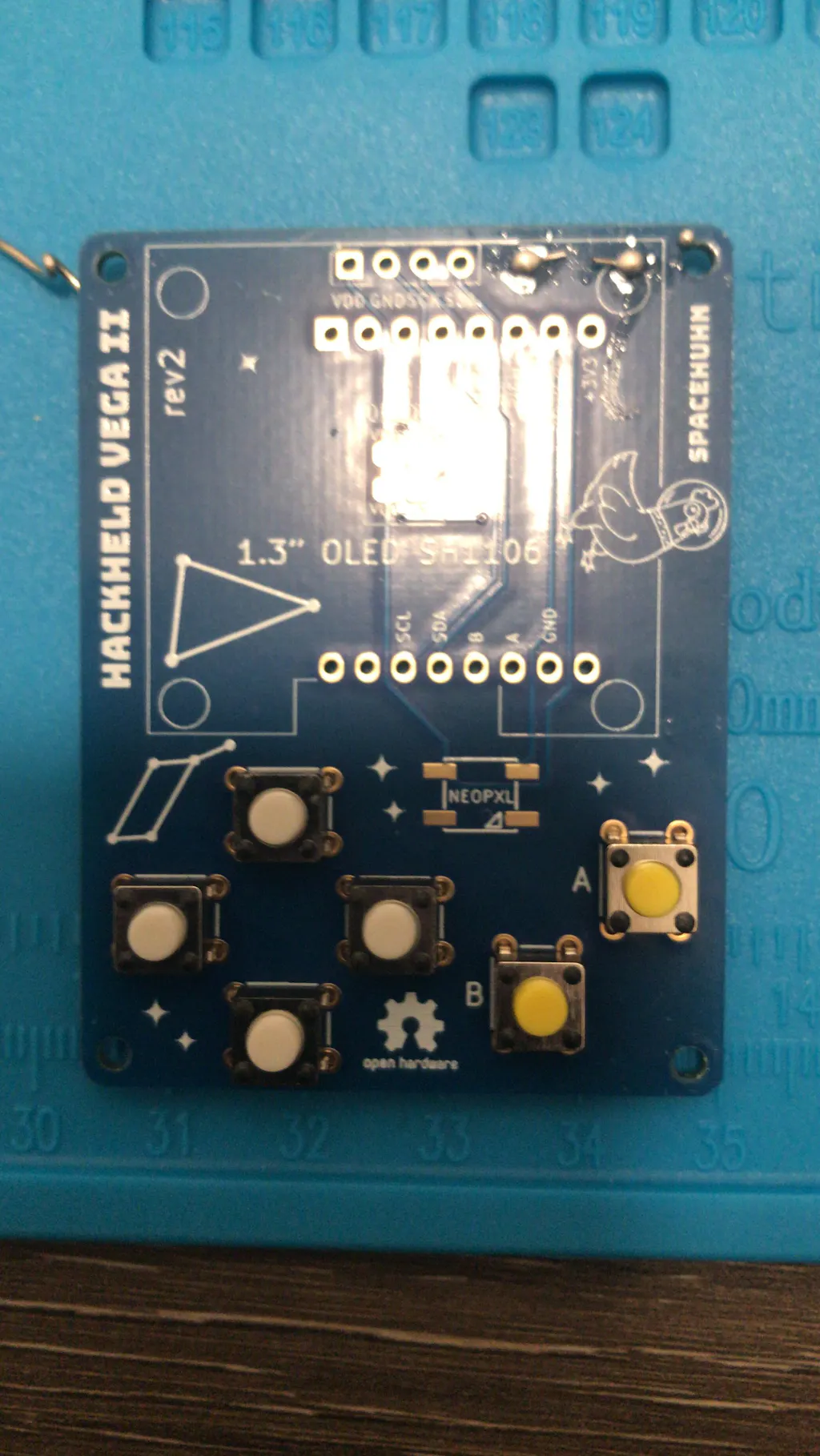 HackHeld Vega II DIY Solder Kit – Spacehuhn