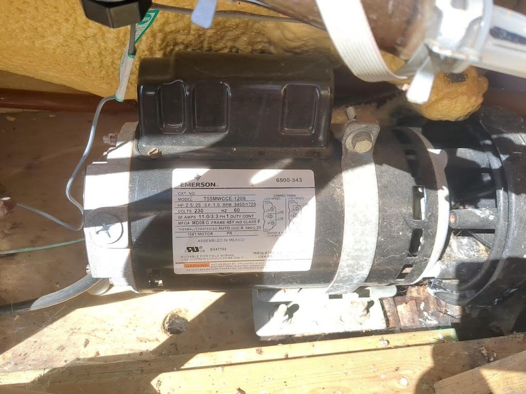 4 HP Hydromaster Hot Tub Pump & Motor - 220-240V 2" In/Out – SpaDepot.com