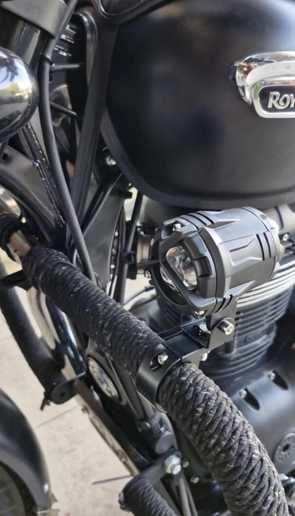 LIU HJG Mercedes Ultra Wide Dual Intensity LED Driving Fog Lights Whit ...