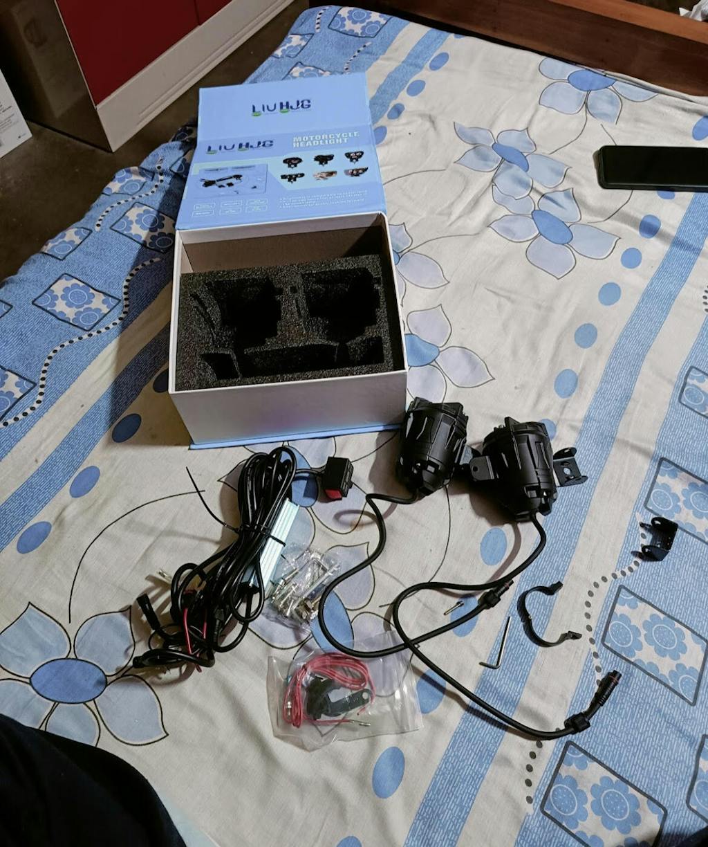 LIU HJG Mercedes Ultra Wide Dual Intensity LED Driving Fog Lights Whit ...