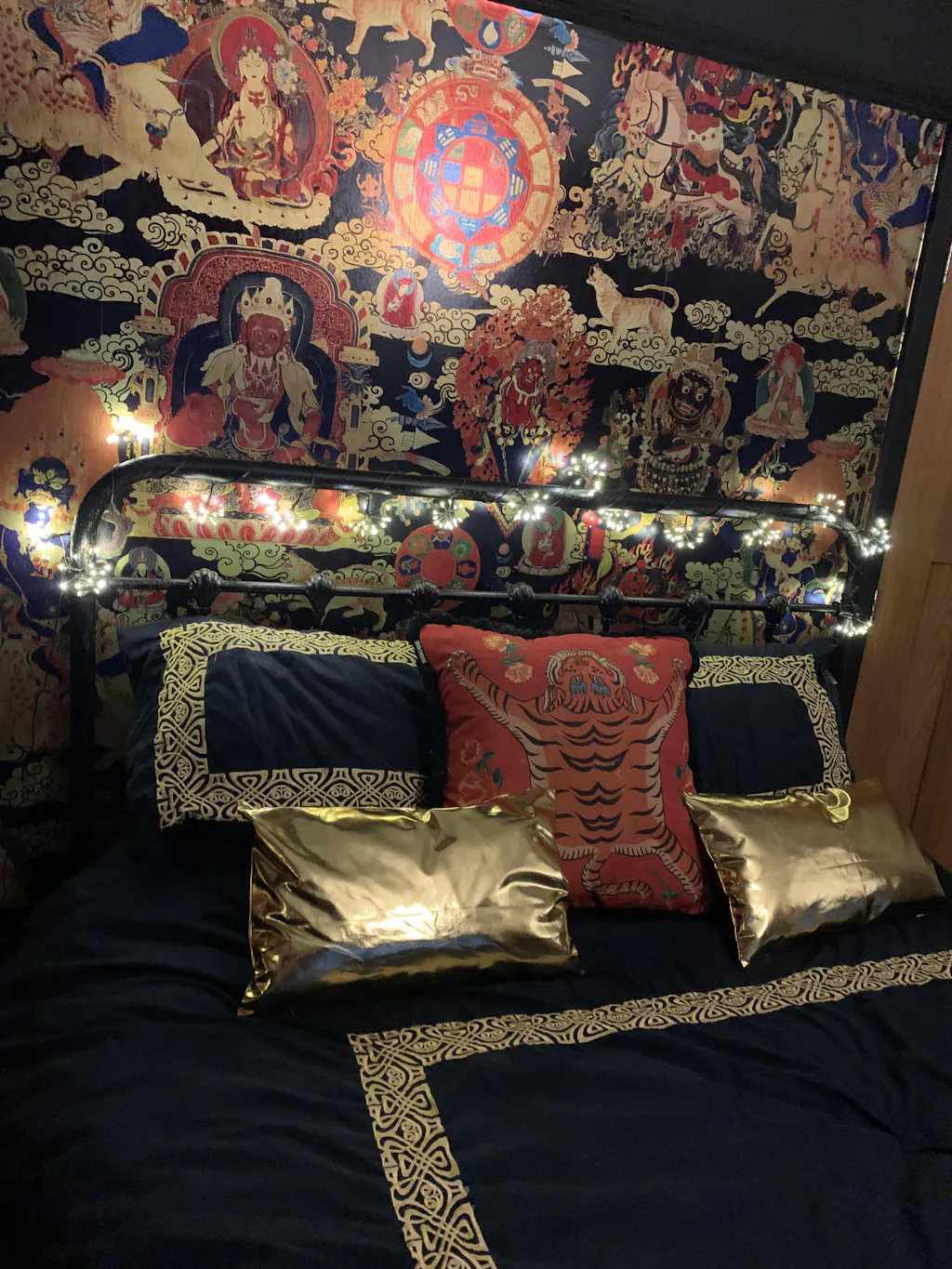 Starburst Black Fairy Lights | String Lights for Home Decor