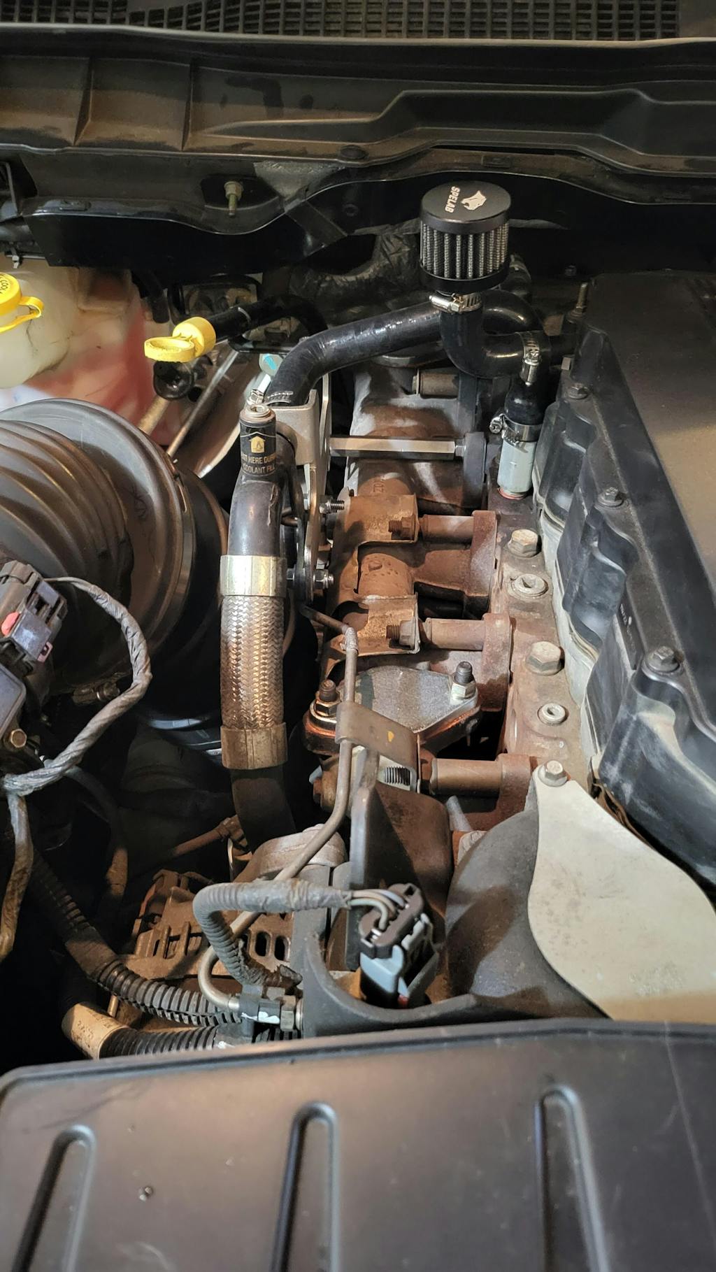 CCV ReRoute Engine Ventilation Kit For 2007-2023 6.7L Cummins|SPELAB