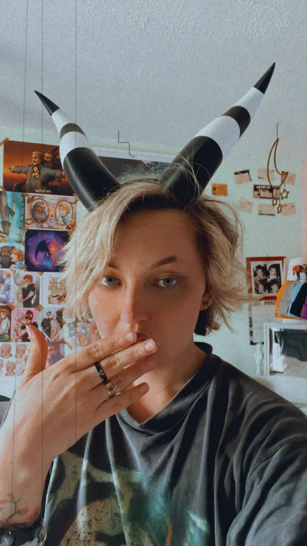 Customizable 3d printed imp cosplay horns on a headband! – Spicy Cat Crafts
