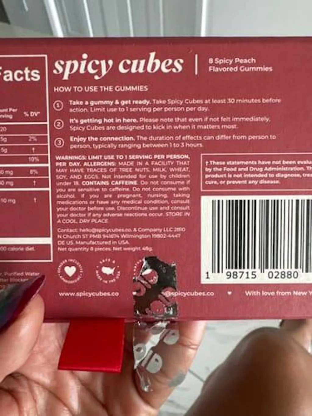 Cubitos picantes – Spicy Cubes