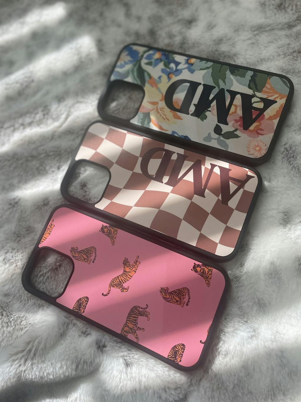 Vintage Floral Custom text iPhone case – Spikes and Seams