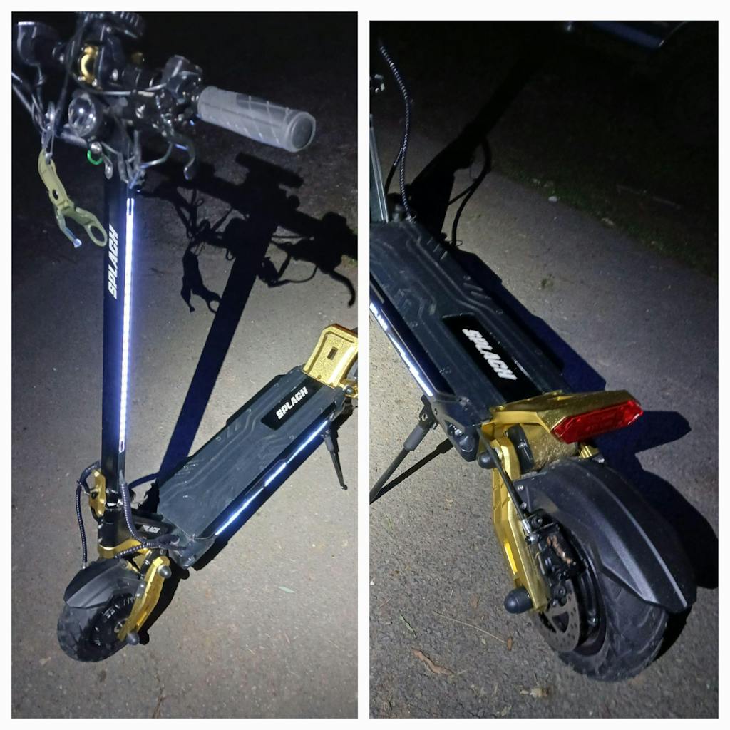 SPECIAL DEAL! SPLACH Thunder: Silky Smooth Dual Motor Electric Scooter ...