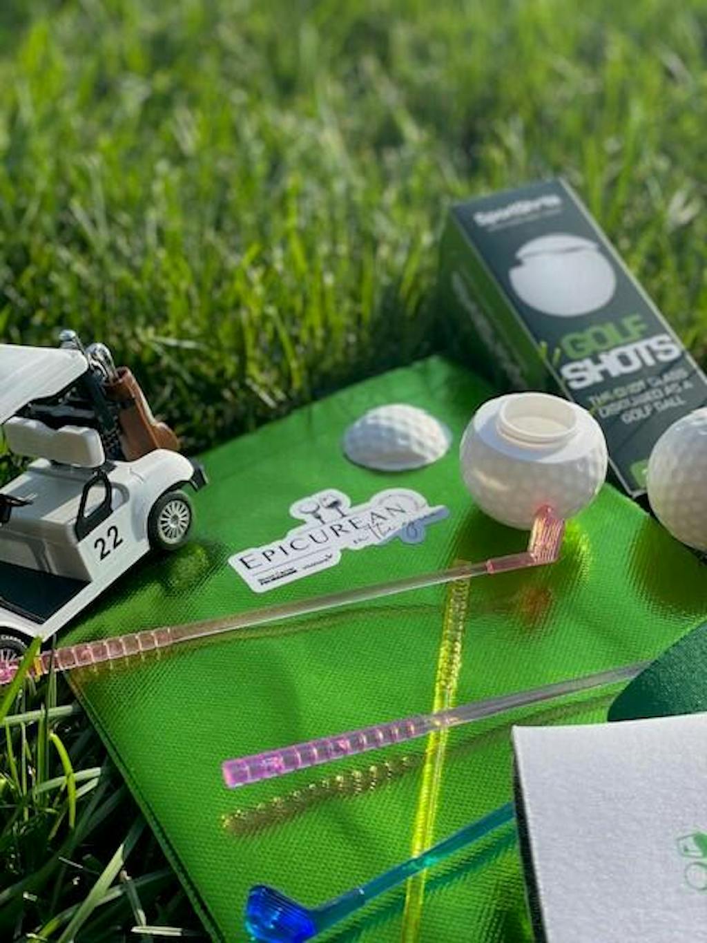 Golf Shots - The Golf Ball Shaped Shot Glasses. Made by Sport Shots ...