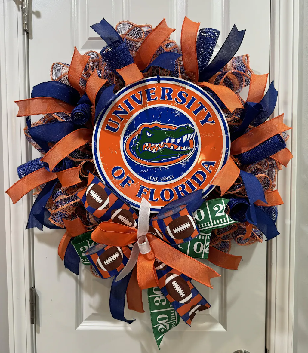 Florida Gators Round Metal Sign - Buy Online Now