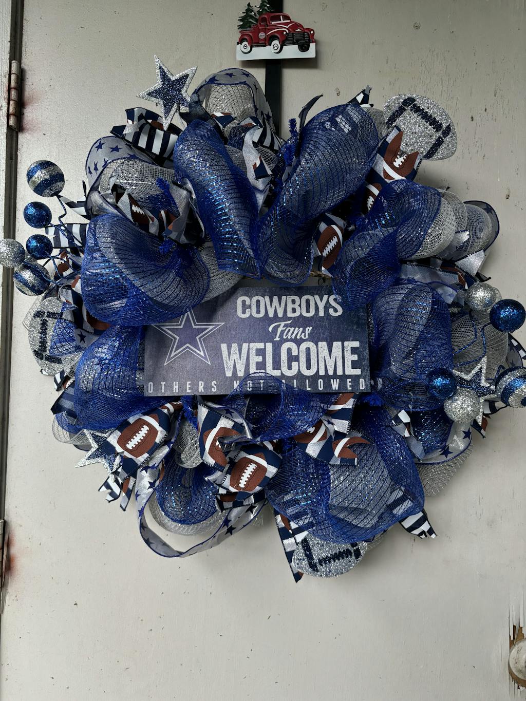 Cowboys Fans Welcome Sign - Buy Online Now