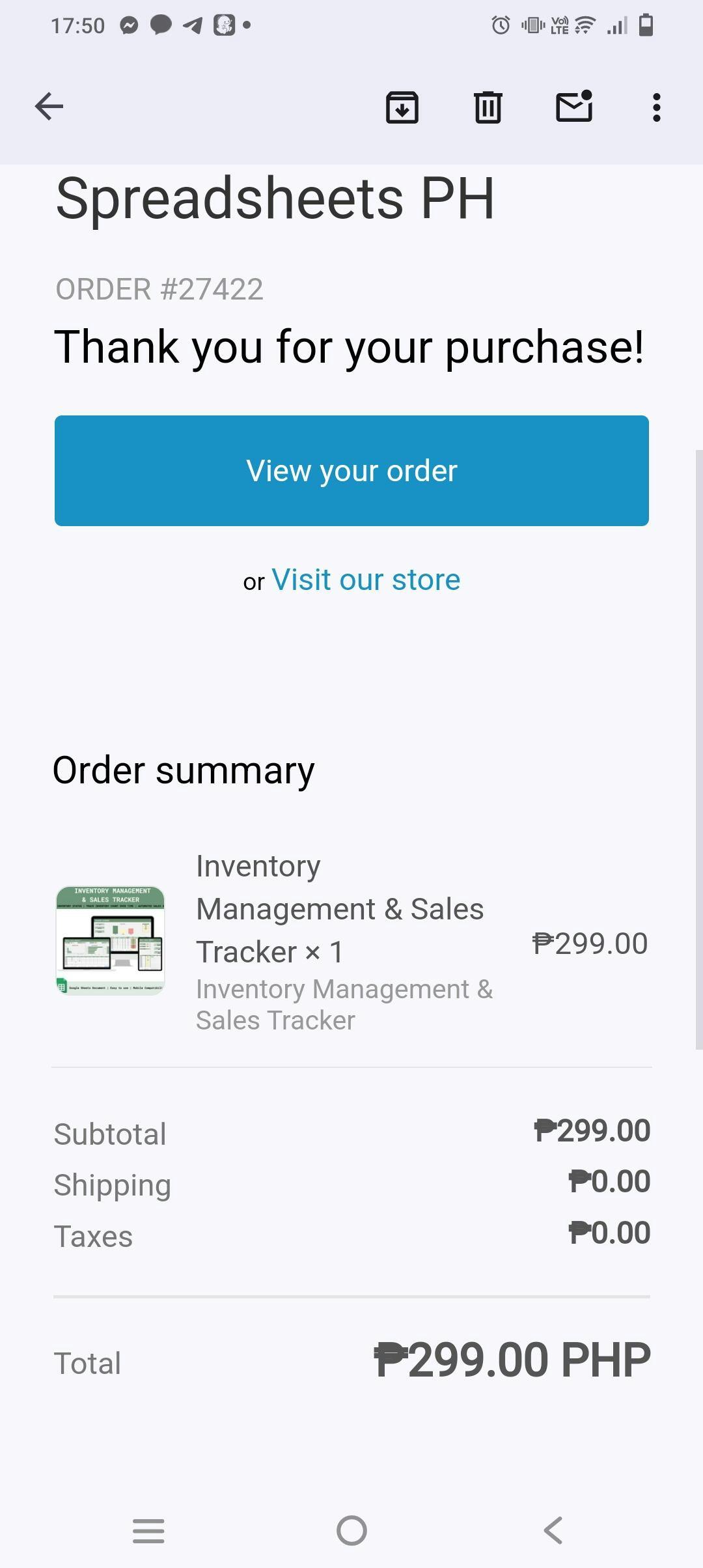 Inventory Management & Sales Tracker – Spreadsheets PH