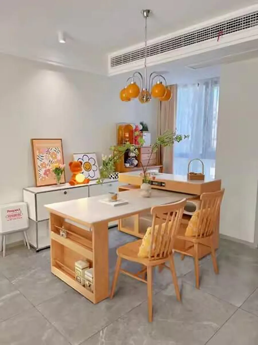 Sintered Stone Kitchen Island with 180 Degree Rotating Table – SPS ...