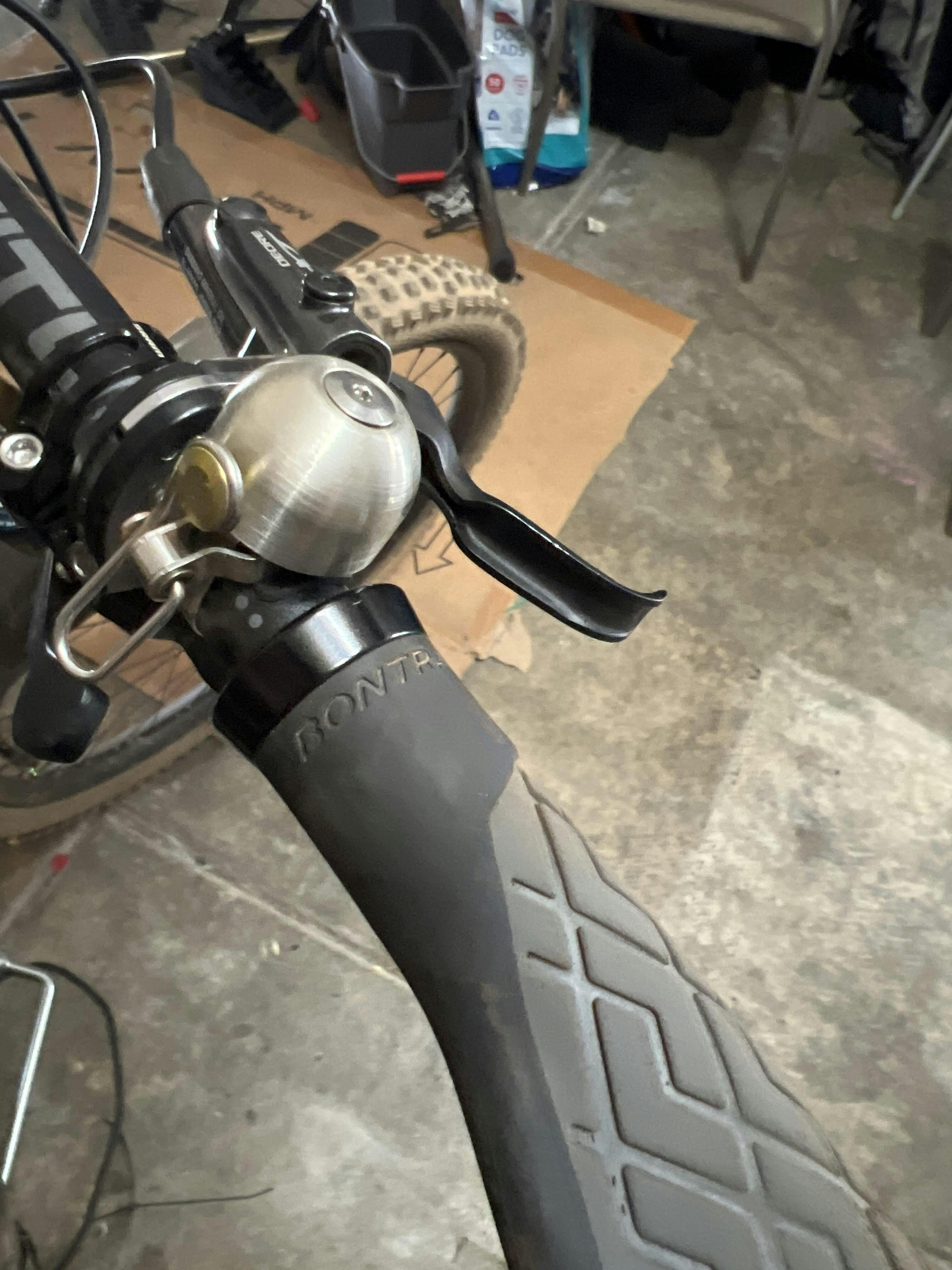 Spurcycle Original Bell - RAW+GLD