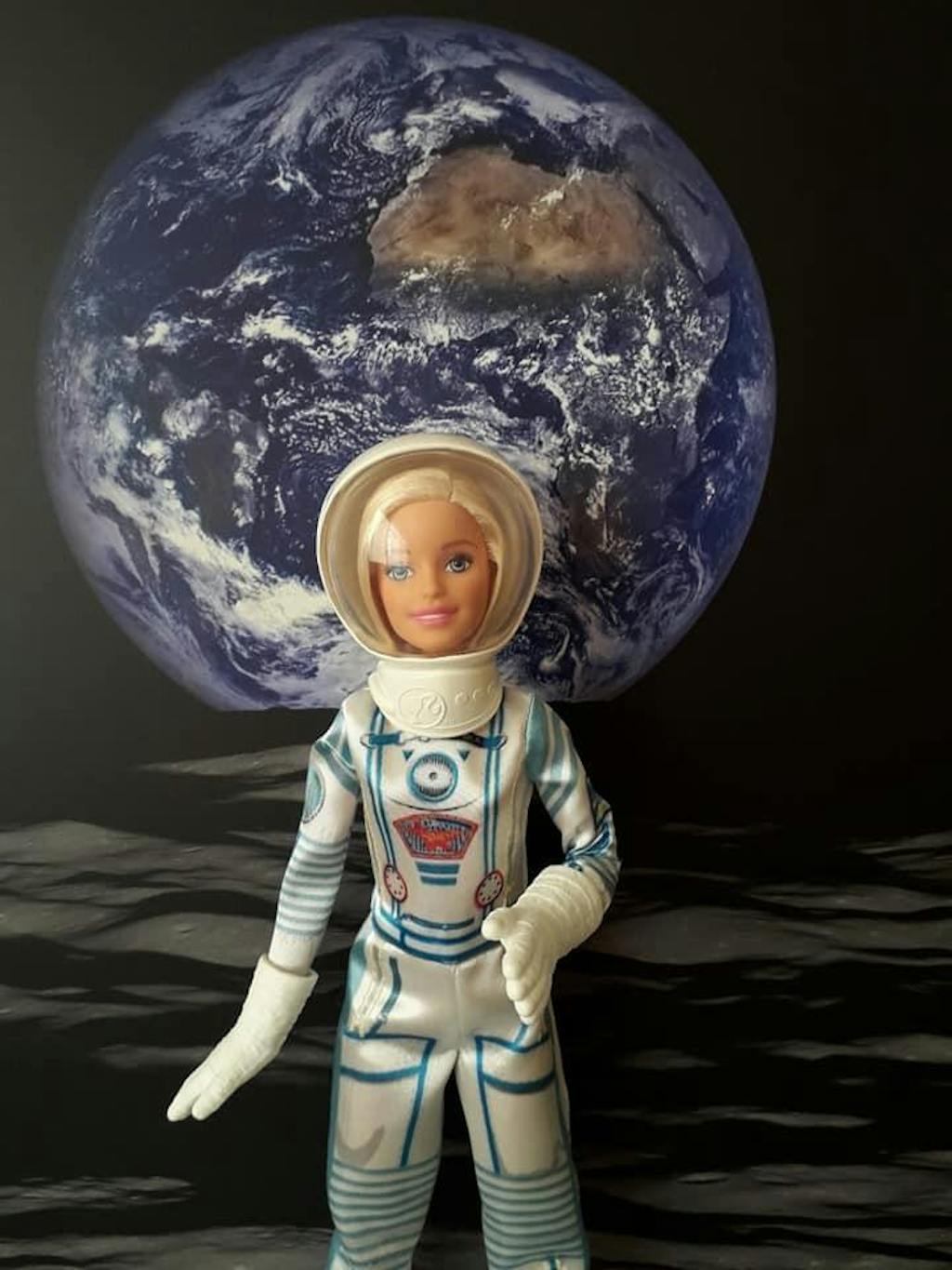 Barbie 60th Anniversary Careers Astronaut Doll with Themed Accessories ...