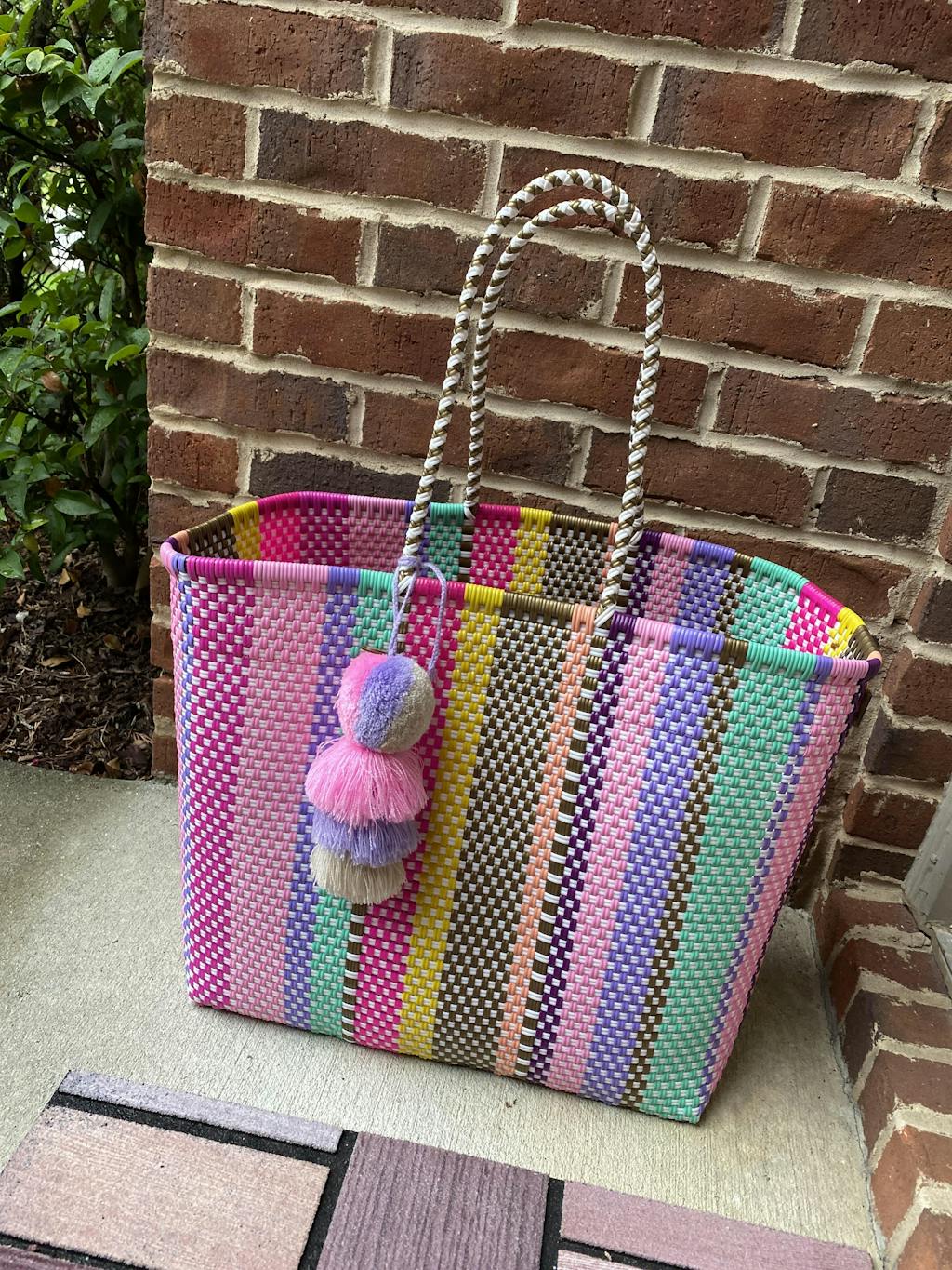 Sunshine Rain Citron Tote